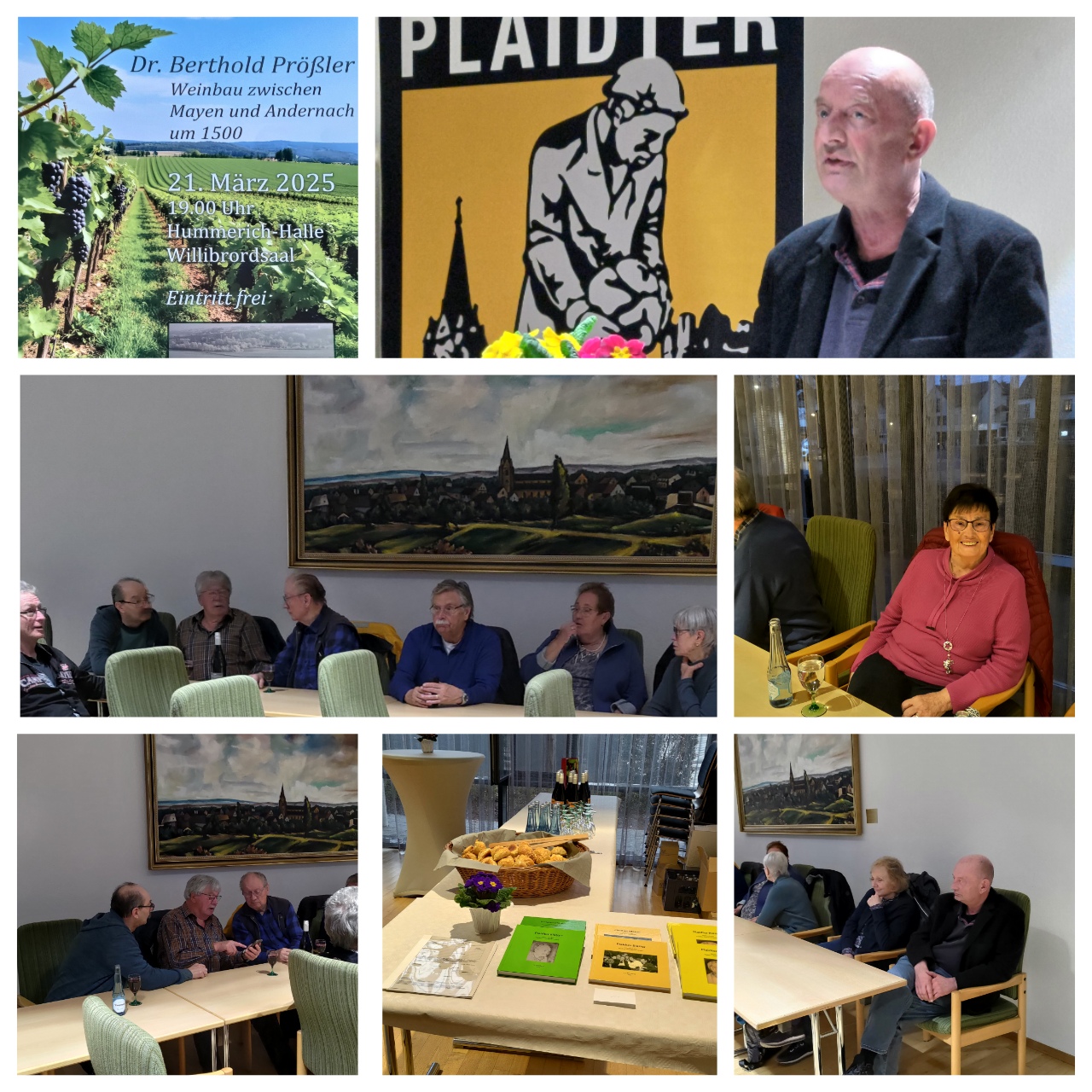 Weinbau zwischen Mayen und Andernach um 1500 - Vortrag von Dr. Berthold ...